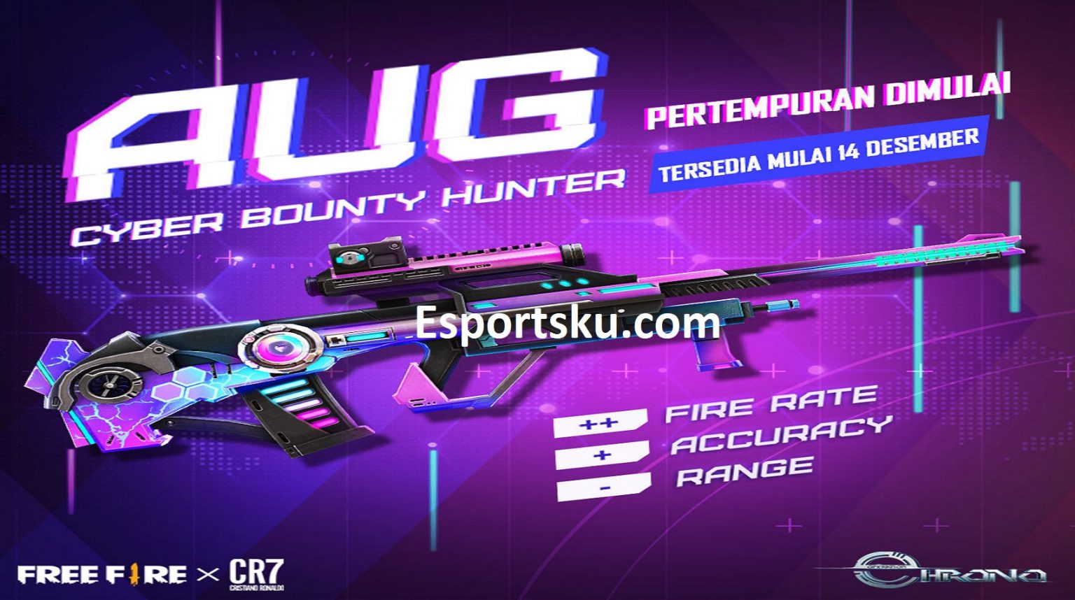Kapan Skin AUG Cyber Bounty Hunter Rilis Kembali di Free Fire (FF ...