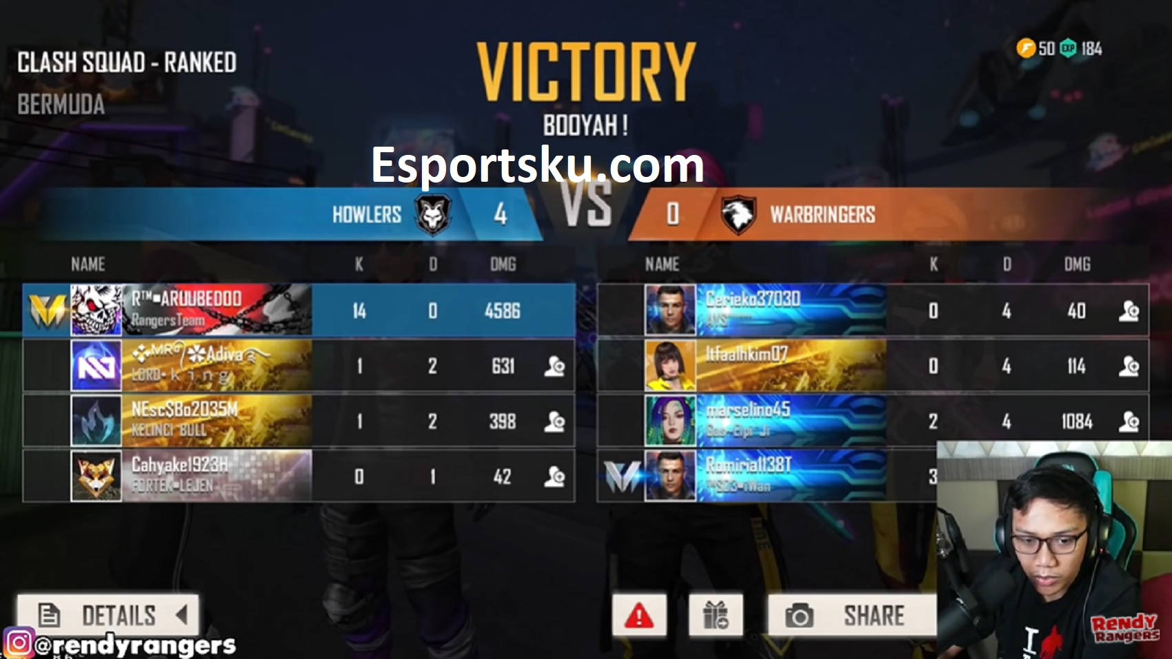 Review Skin FF AUG Cyber Chrono Rendy Rangers Free Fire – Esportsku