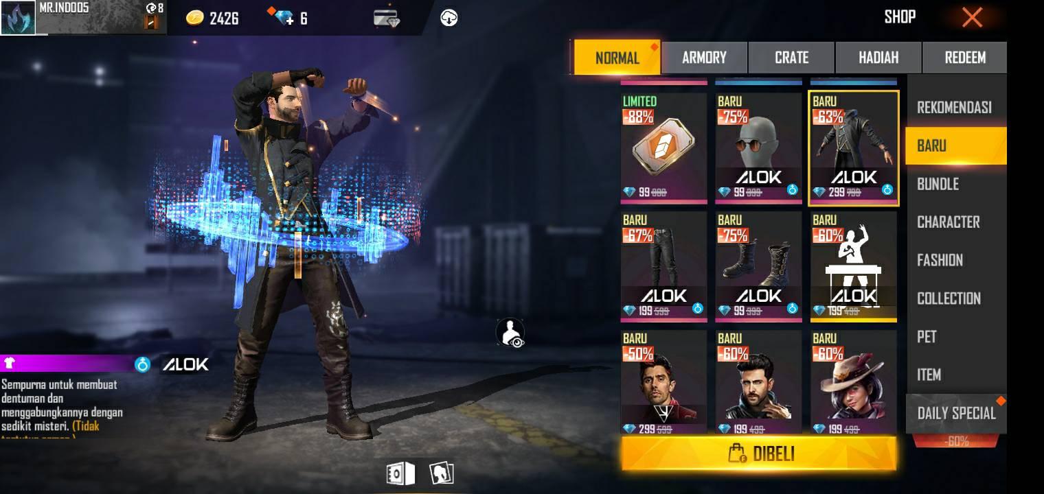8 Fakta Unik Karakter DJ Alok Free Fire (FF) – Esportsku