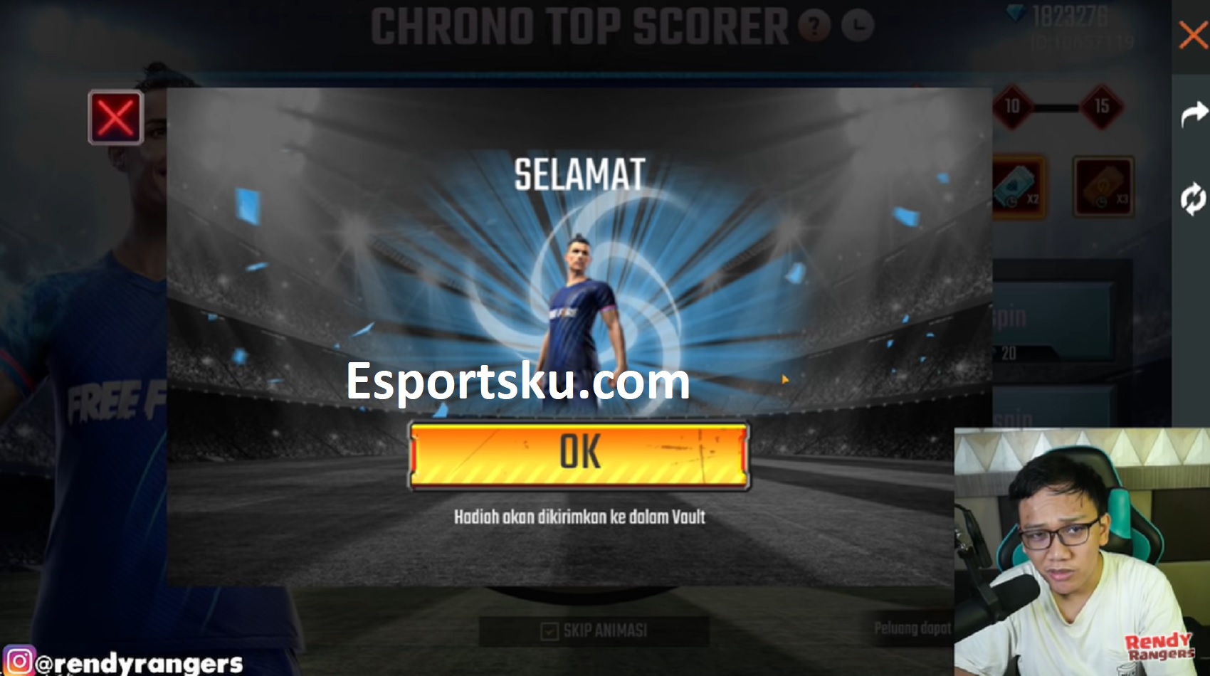 Review Bundle Ronado (CR7) Free Fire Ala Rendy Rangers FF! – Esportsku