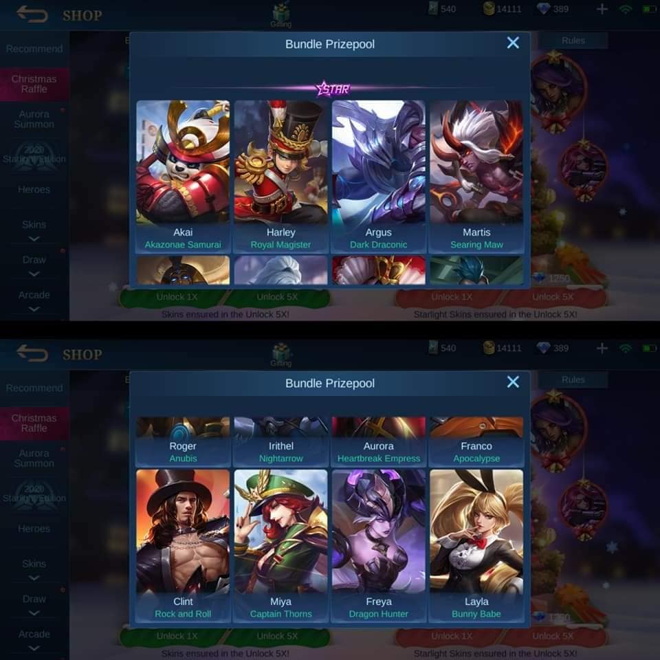 Tanggal Rilis & Hadiah Event Christmas Raffle Mobile Legends (ML ...