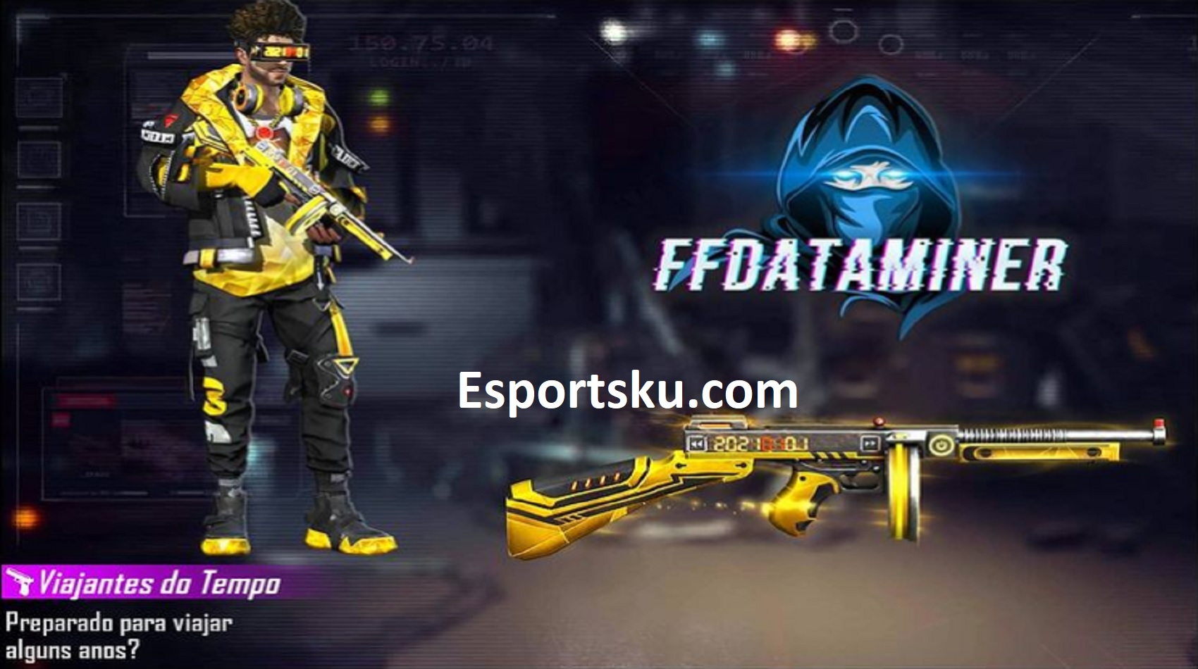 Skin Dragon Mob Vs Time Traveler Thompson Free Fire (FF) – Esportsku