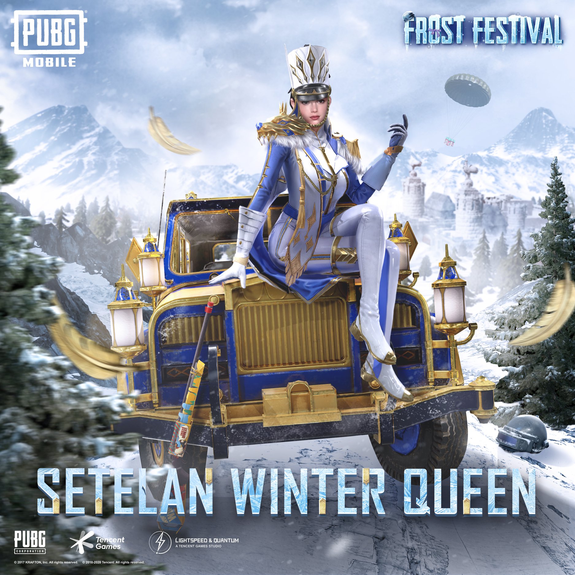 Set Outfit Winter Queen Hadir di PUBG Mobile, Ratu Frost Festival ...