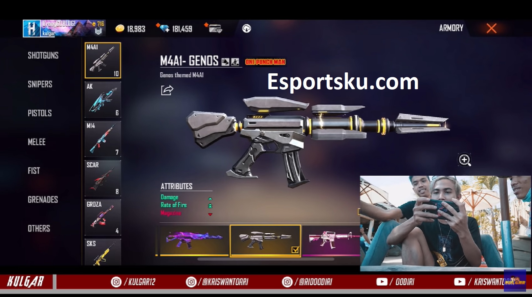 Rekomendasi Konten Free Fire Buat Kamu Yang Mau Jadi Streamer FF ...