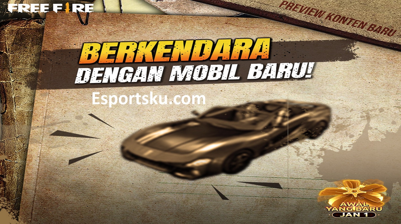 Sneak Peak FF Kendaraan Terbaru Lagi Di Free Fire