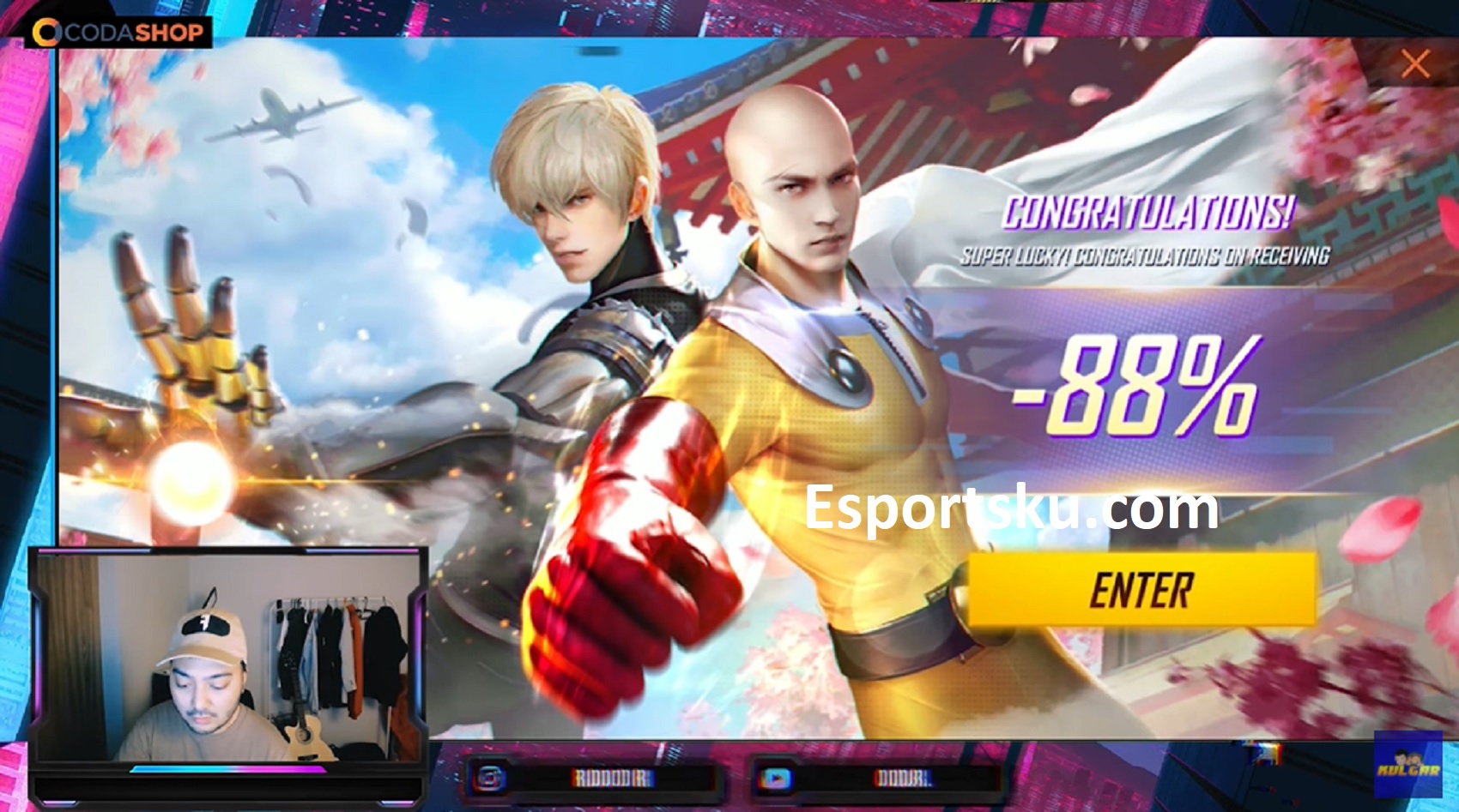 Mystery Shop FF Bundle Saitama Dan Genos Free Fire – Esportsku
