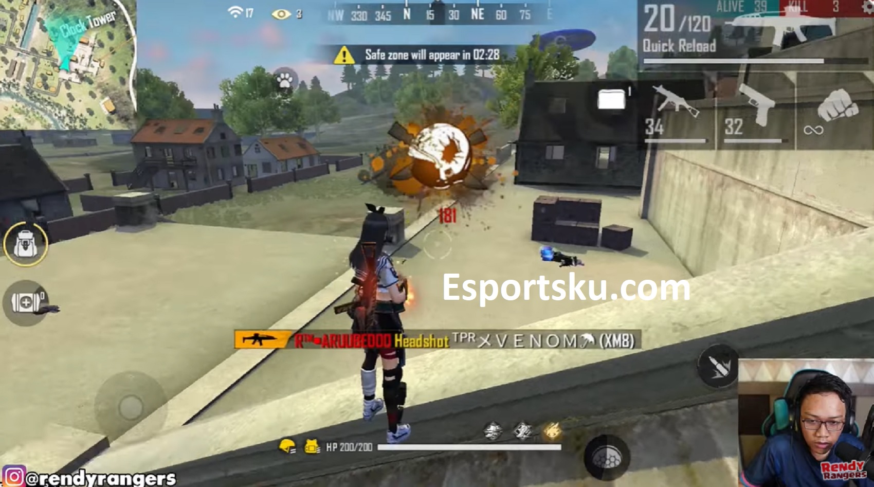 Rendy Rangers FF Review Bundle Lethal Sailor Free Fire