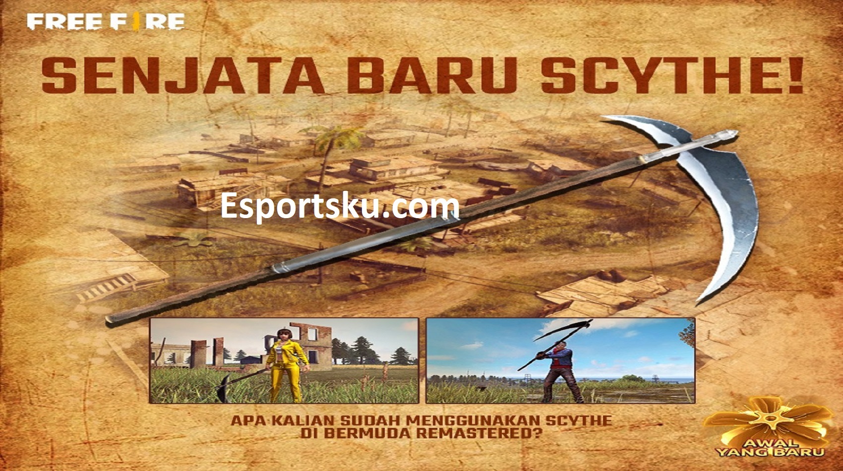 5 Fakta Senjata FF Scythe Terbaru Free Fire – Esportsku