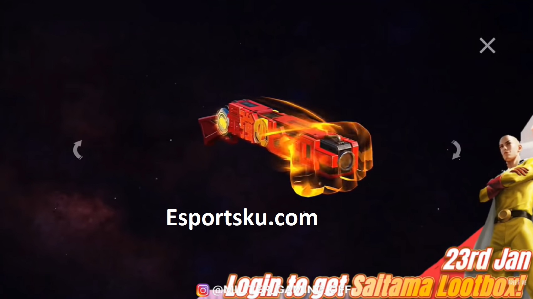 5 Kombinasi Senjata G36 Free Fire (FF) – Esportsku