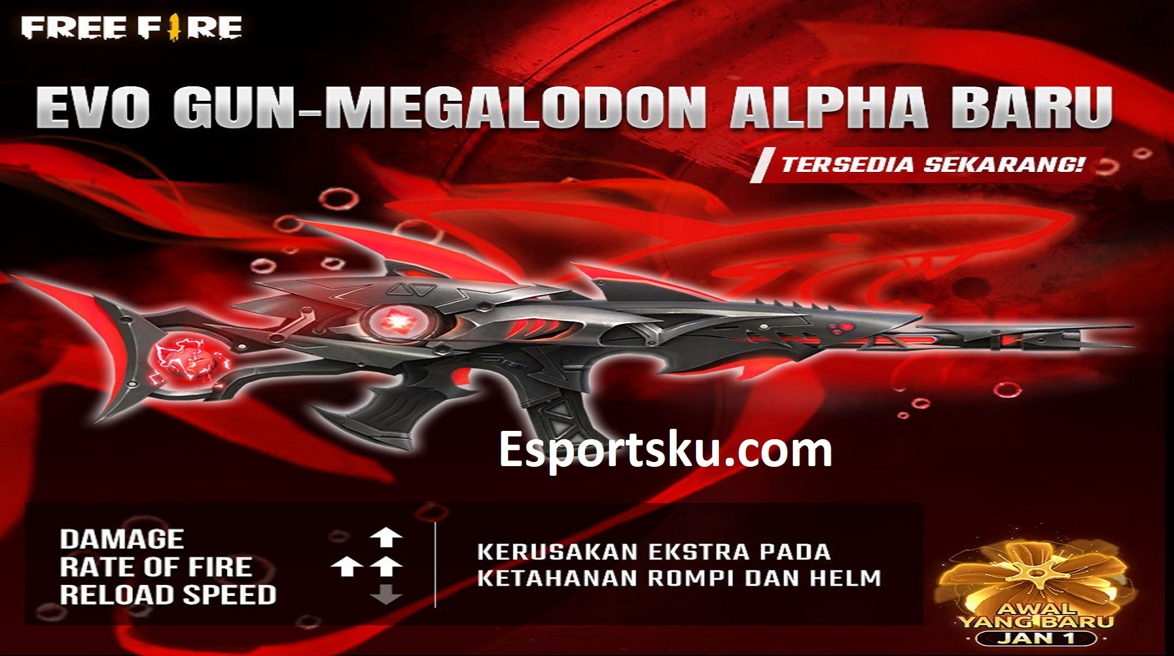 Megalodon Voucher FF, Penjelasan dan Cara Dapat di Free Fire! – Esportsku