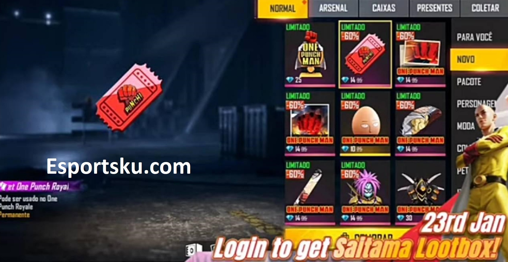 Perbedaan Ticket Royale FF Biasa Sama Spesial Free Fire – Esportsku