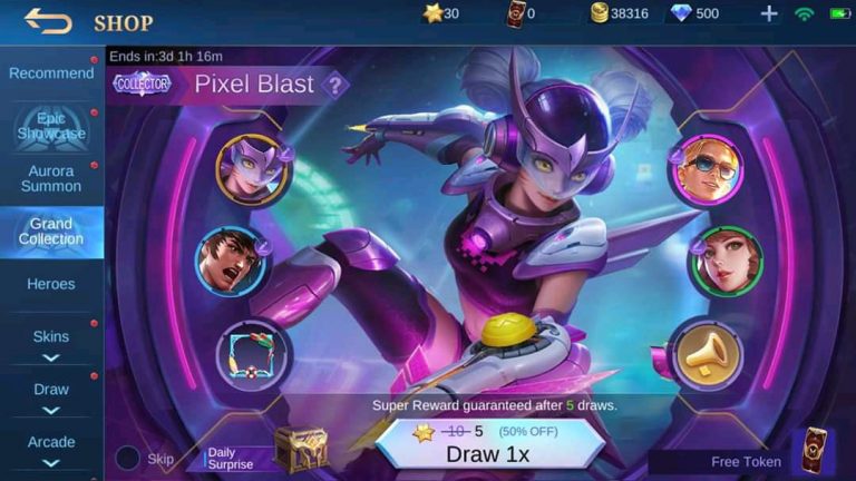 Berapa Diamond Untuk Skin Epic Showcase atau Grand Collector ML ...
