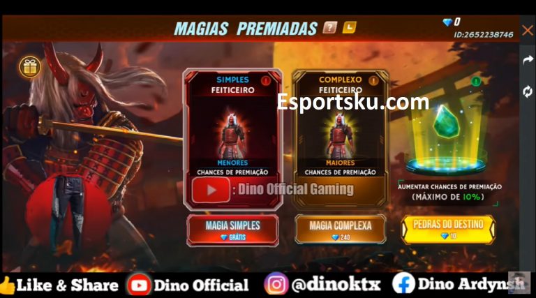 Event FF Zombie Samurai Free Fire Terbaru – Esportsku