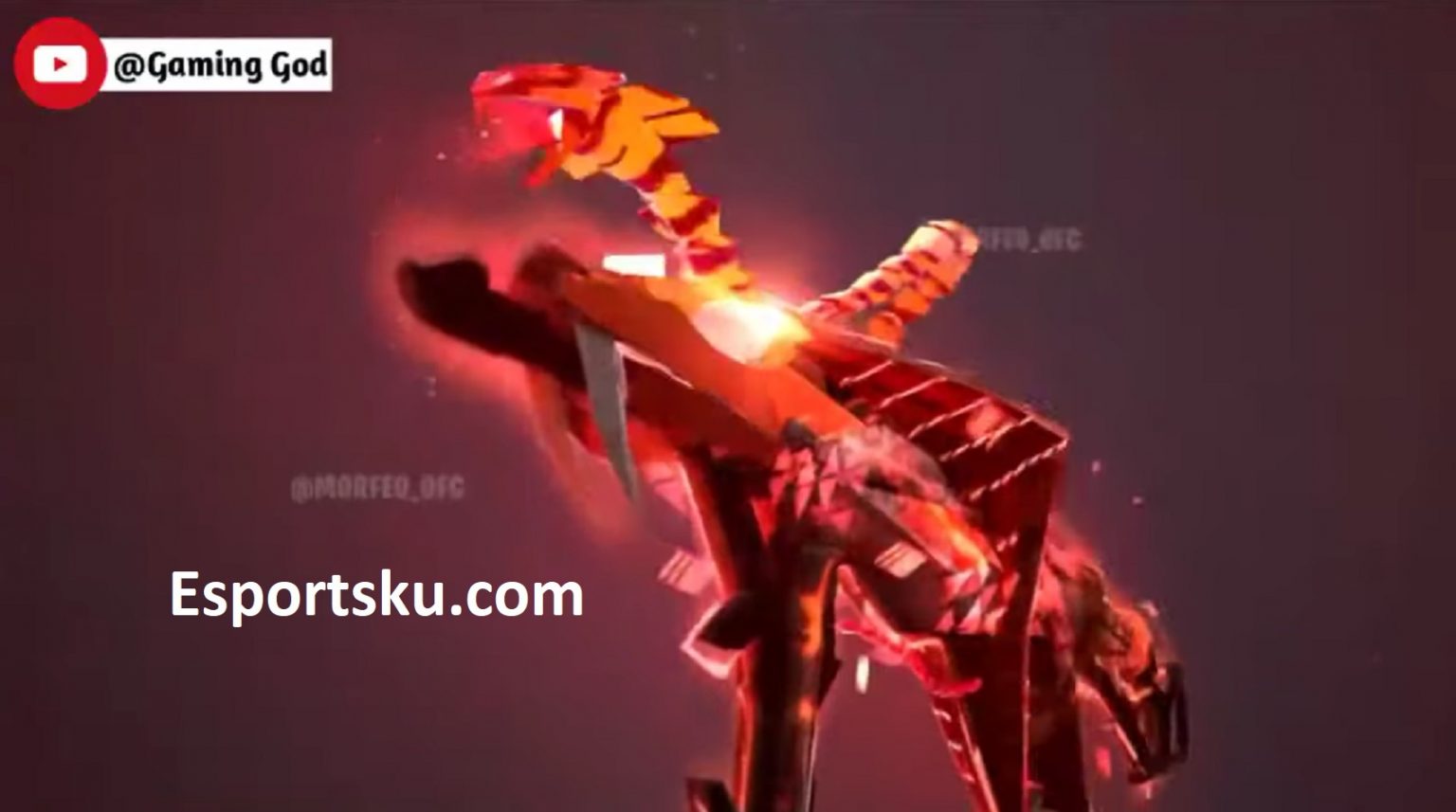 Skin Evolution Gun MP40 Predator Cobra Free Fire (FF) – Esportsku