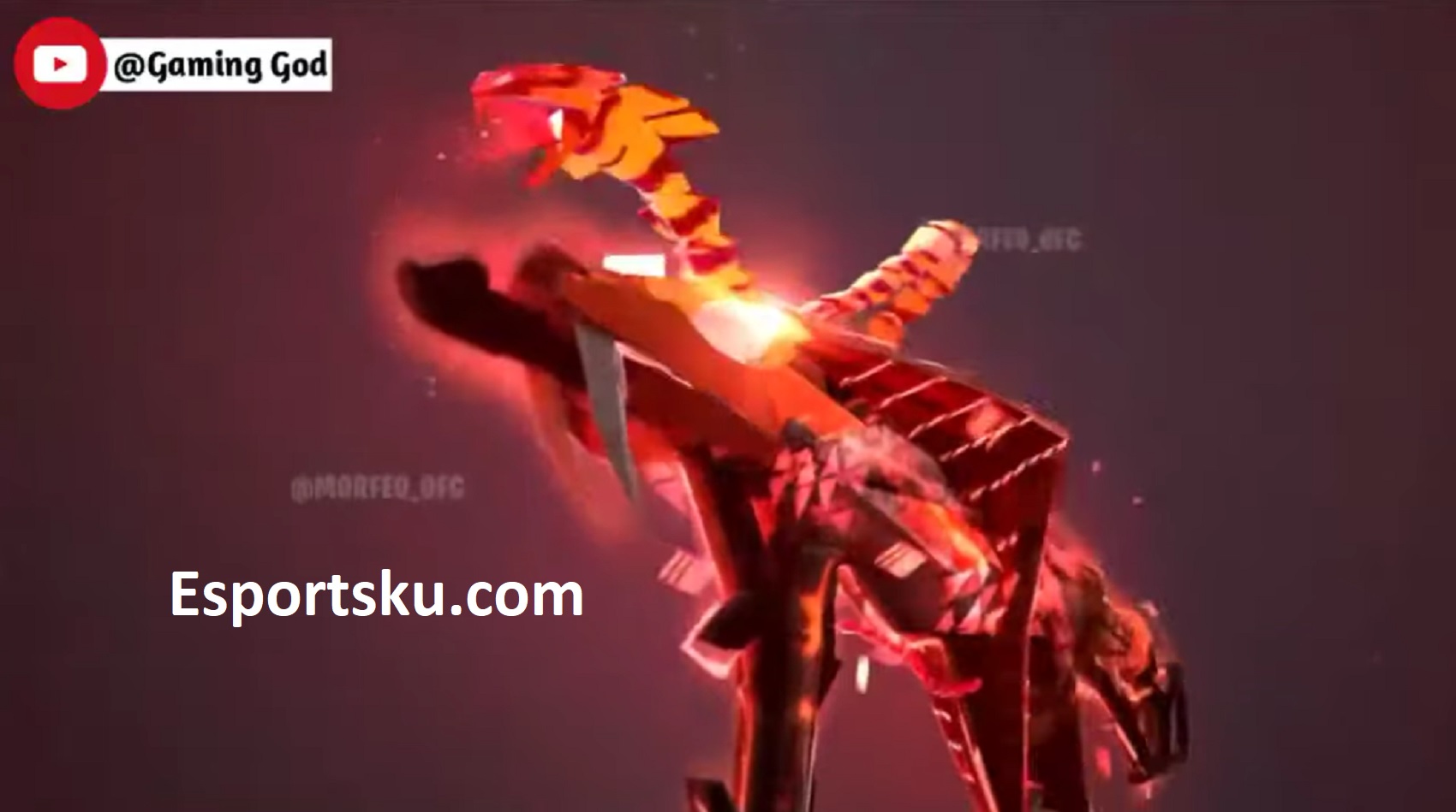 Skin Evolution Gun MP40 Predator Cobra Free Fire (FF) – Esportsku