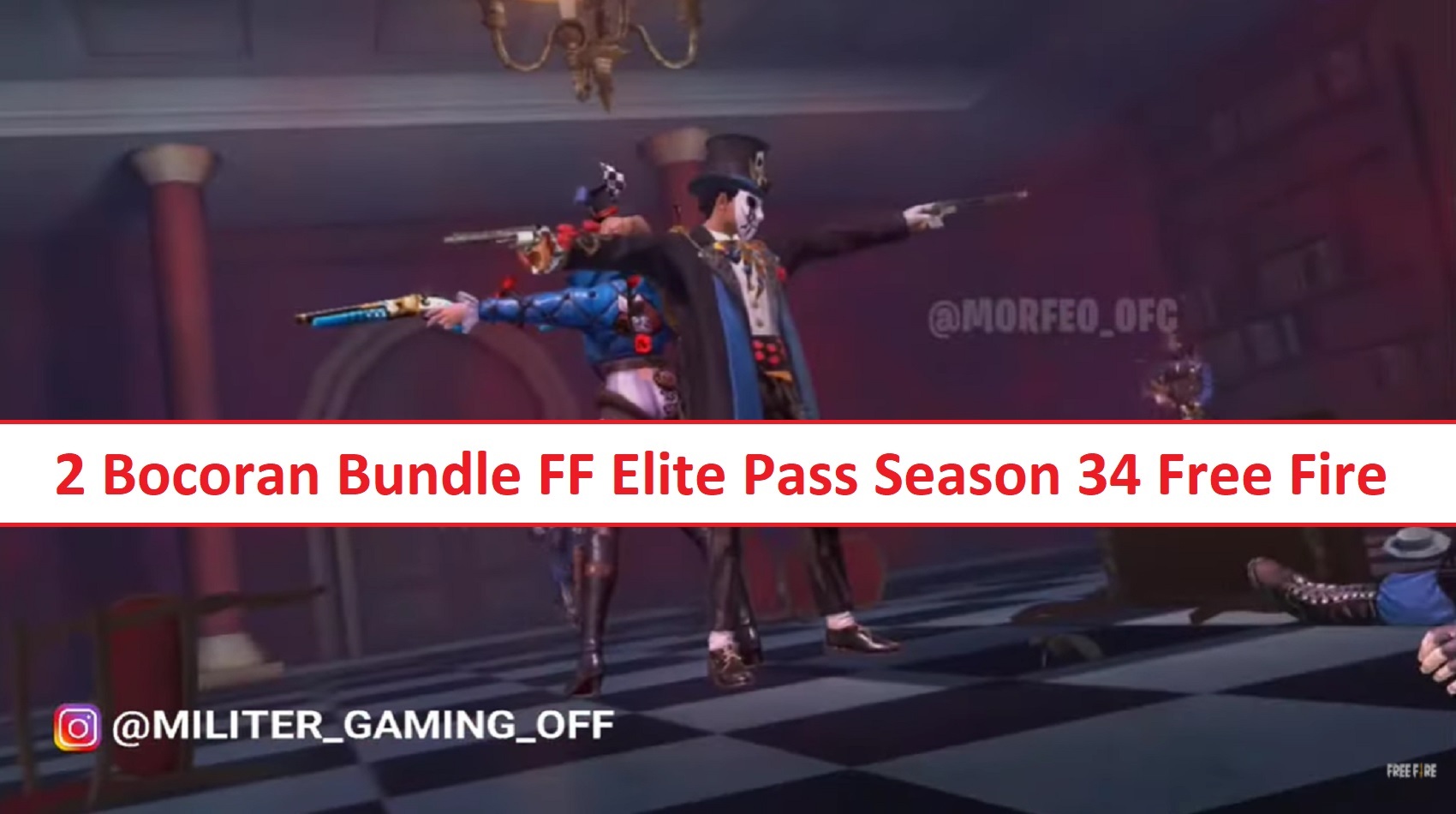 Bundle Cewek dan Cowok Alice In Booyah Land Free Fire (FF) – Esportsku