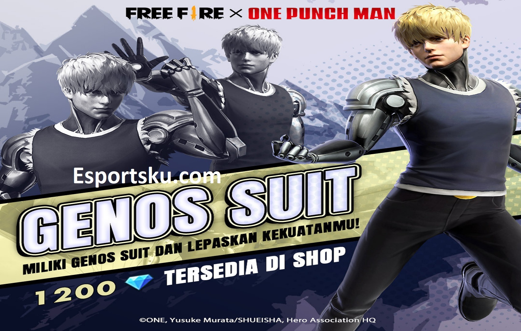 Berapa Harga Bundle Genos Epic Free Fire (FF)? – Esportsku
