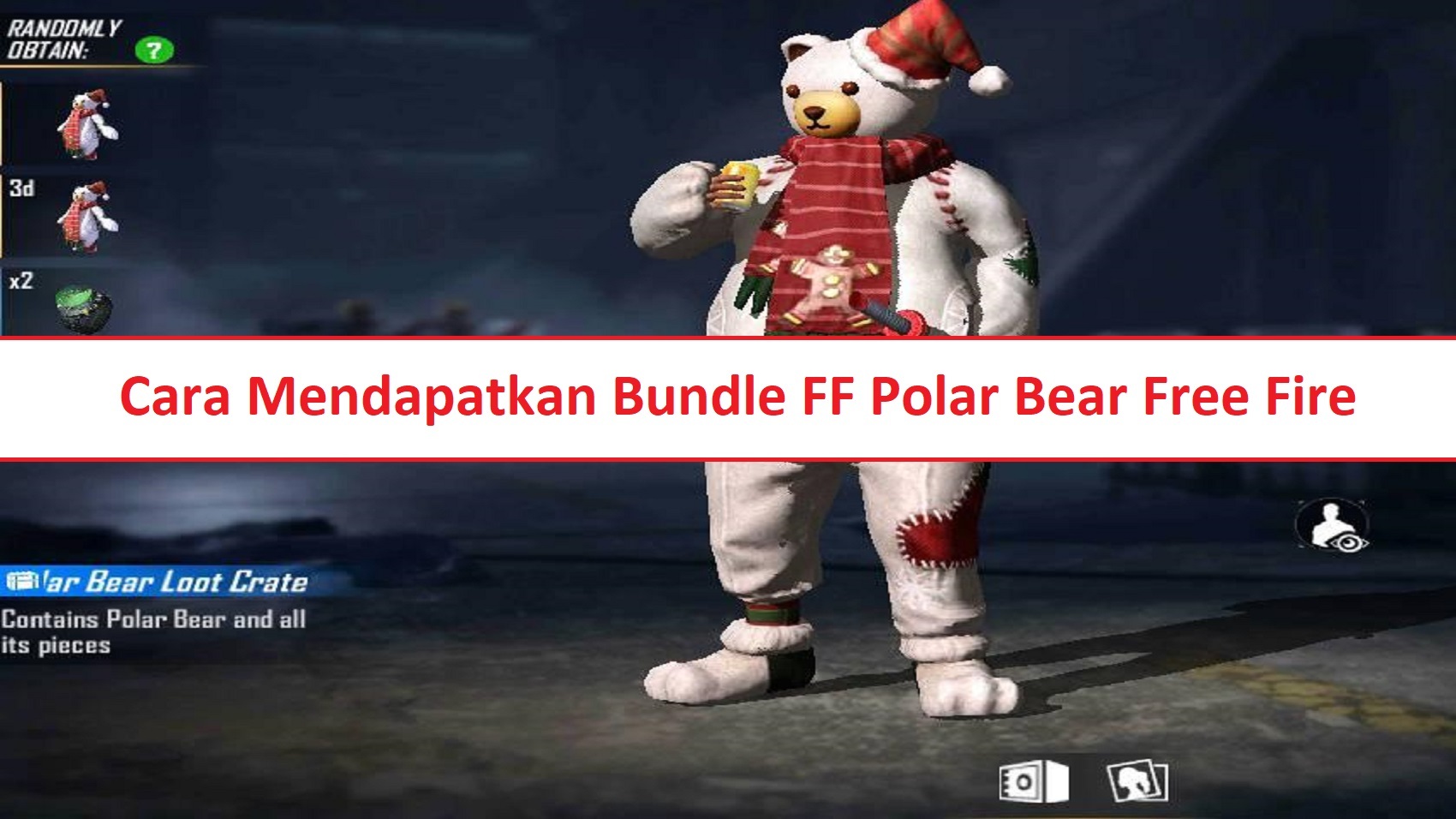 Cara Mendapatkan Bundle Polar Bear Free Fire (FF) – Esportsku