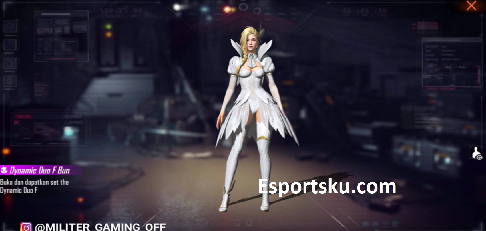 Cara Mendapatkan Bundle FF Dynamic Duo Female Free Fire – Esportsku