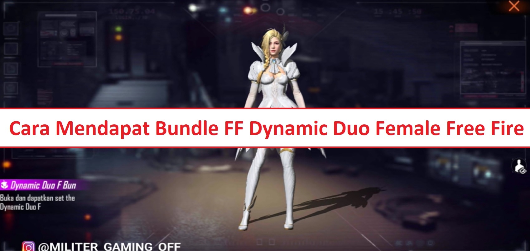 Cara Mendapatkan Bundle FF Dynamic Duo Female Free Fire – Esportsku
