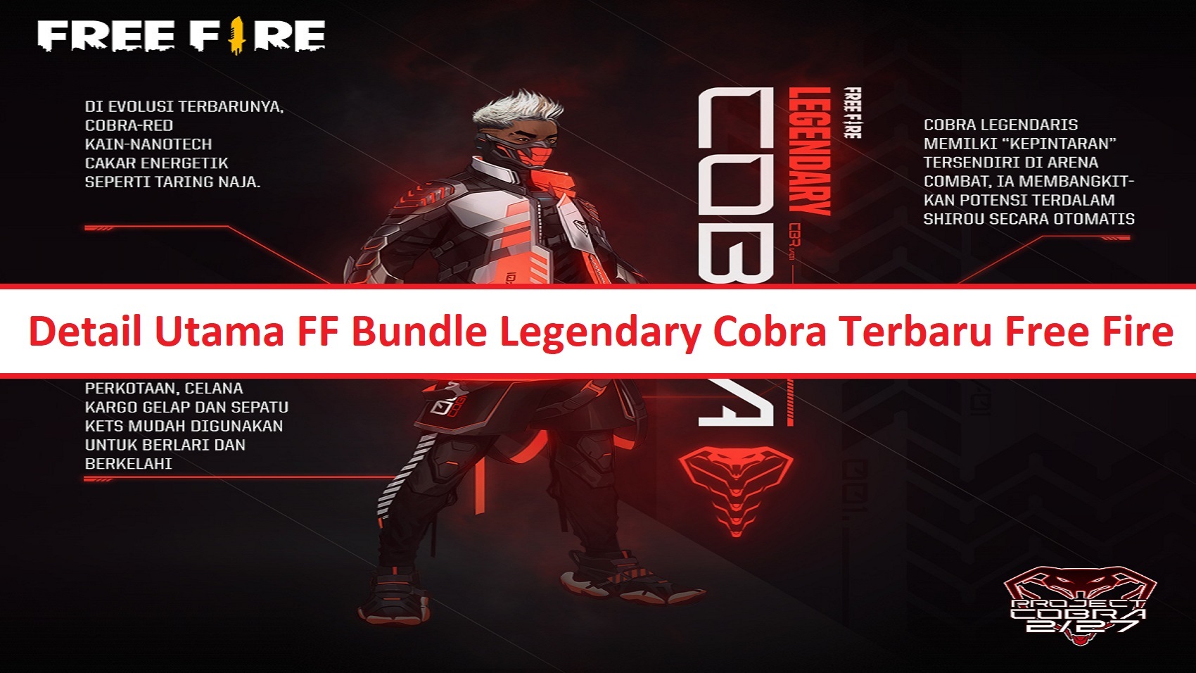 Skin Sultan Bundle Legendary Cobra Terbaru Free Fire (FF) – Esportsku