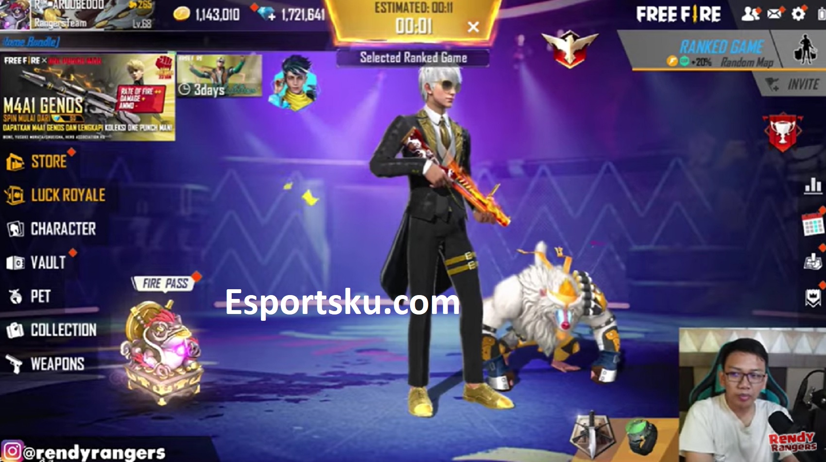 Review Bundle FF Dynamic Duo Oleh Rendy Rangers Free Fire – Esportsku