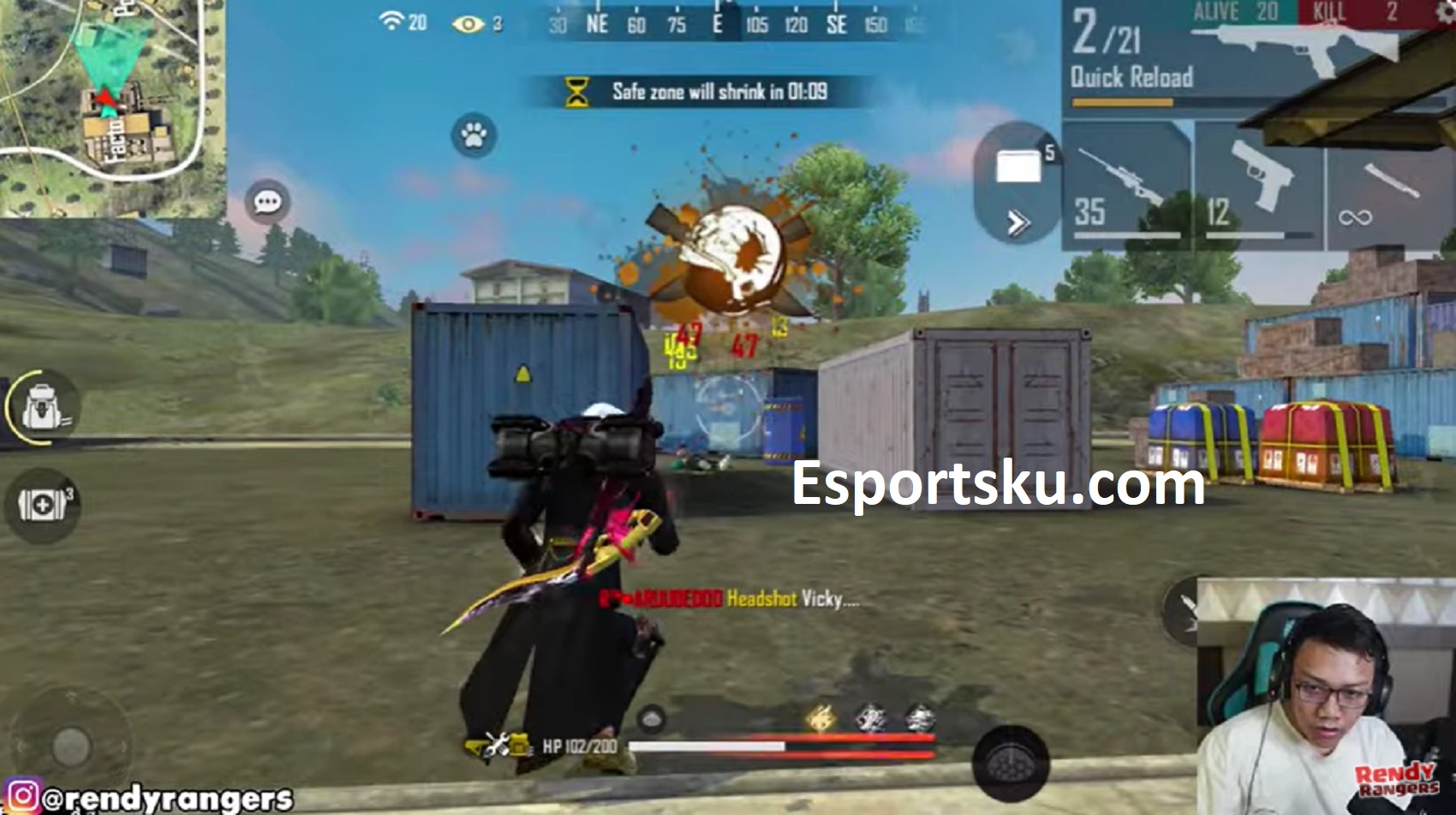 Review Bundle FF Dynamic Duo Oleh Rendy Rangers Free Fire – Esportsku