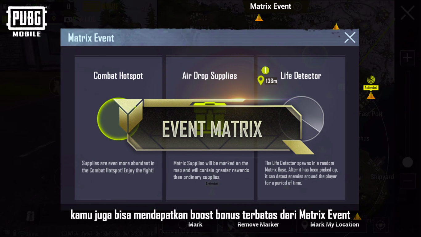 3 Jenis Matrix Event di Mode Power Armor PUBG Mobile – Esportsku