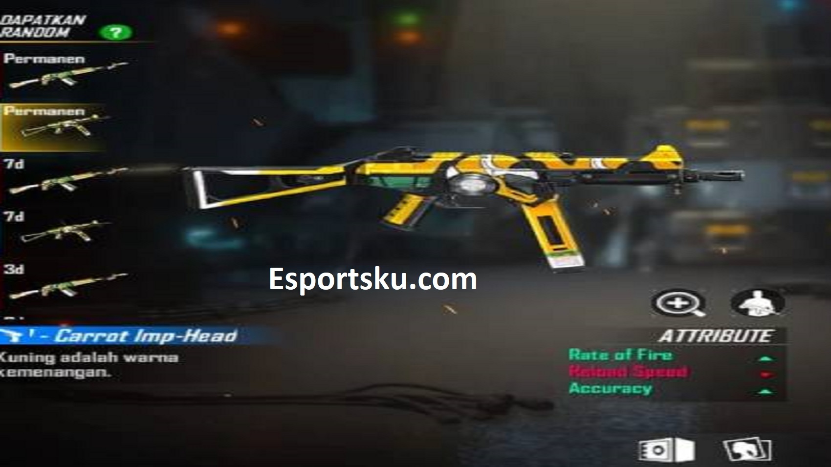 6 Skin UMP Terbaik Free Fire (FF), Bikin Mati! – Esportsku