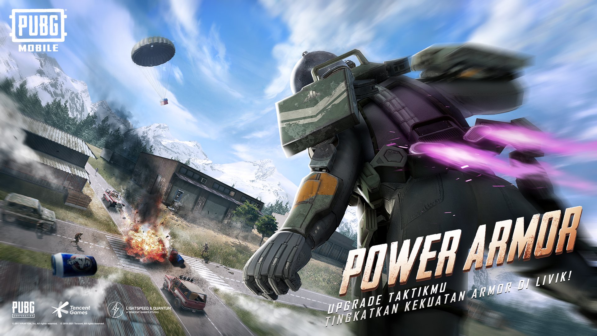 4 Skill dalam Mode Power Armor PUBG Mobile – Esportsku
