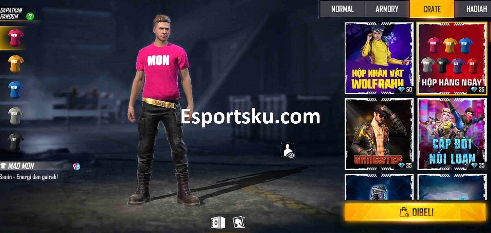 9 Kombinasi Set Keren Free Fire (FF), Mantul! – Esportsku