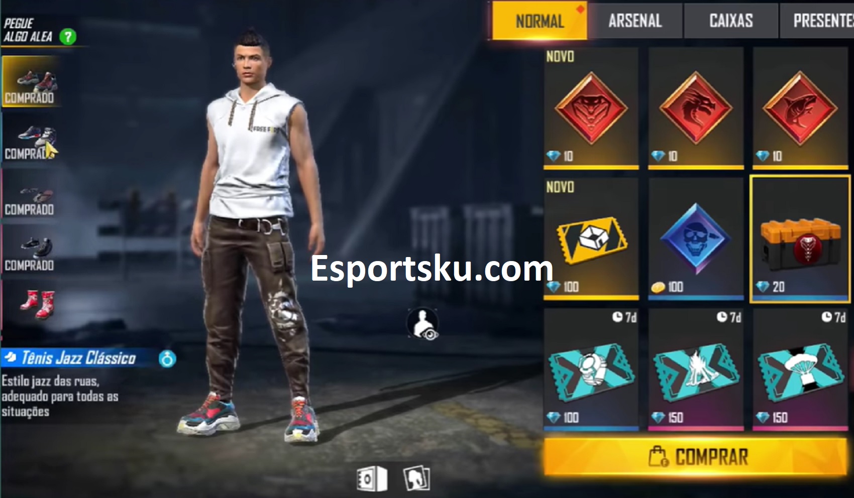 7 Fakta Sepatu Jordan Free Fire (FF) – Esportsku