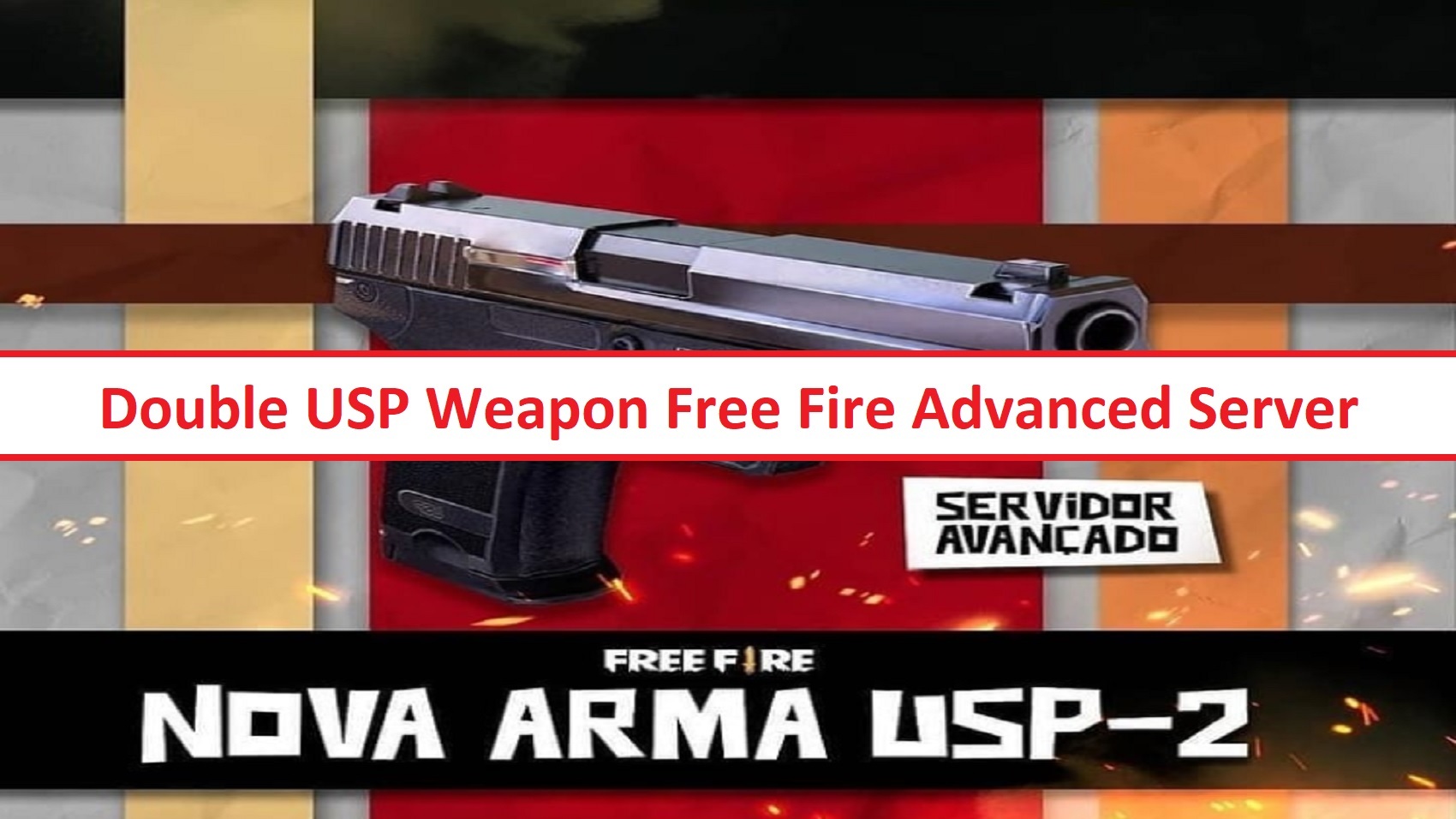 Double Weapon USP FF di Advanced Server Free Fire April 2021 – Esportsku