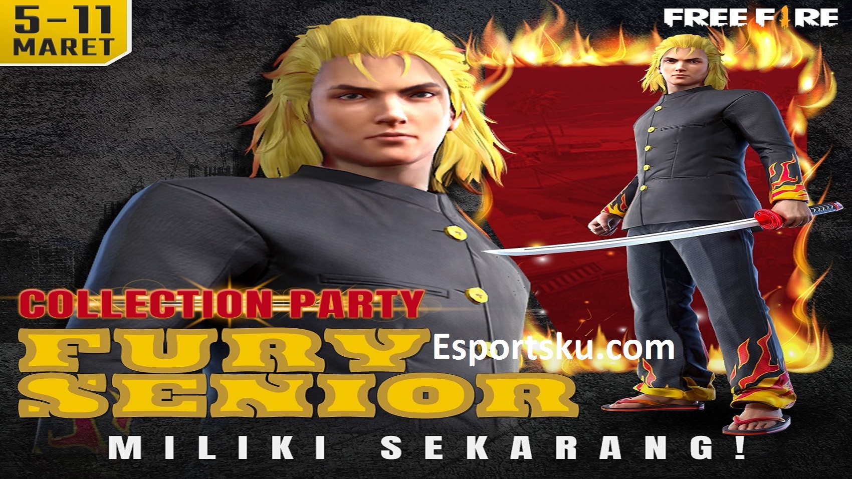 Kapan Bundle Fury Senior Rilis Kembali di Free Fire (FF)? – Esportsku
