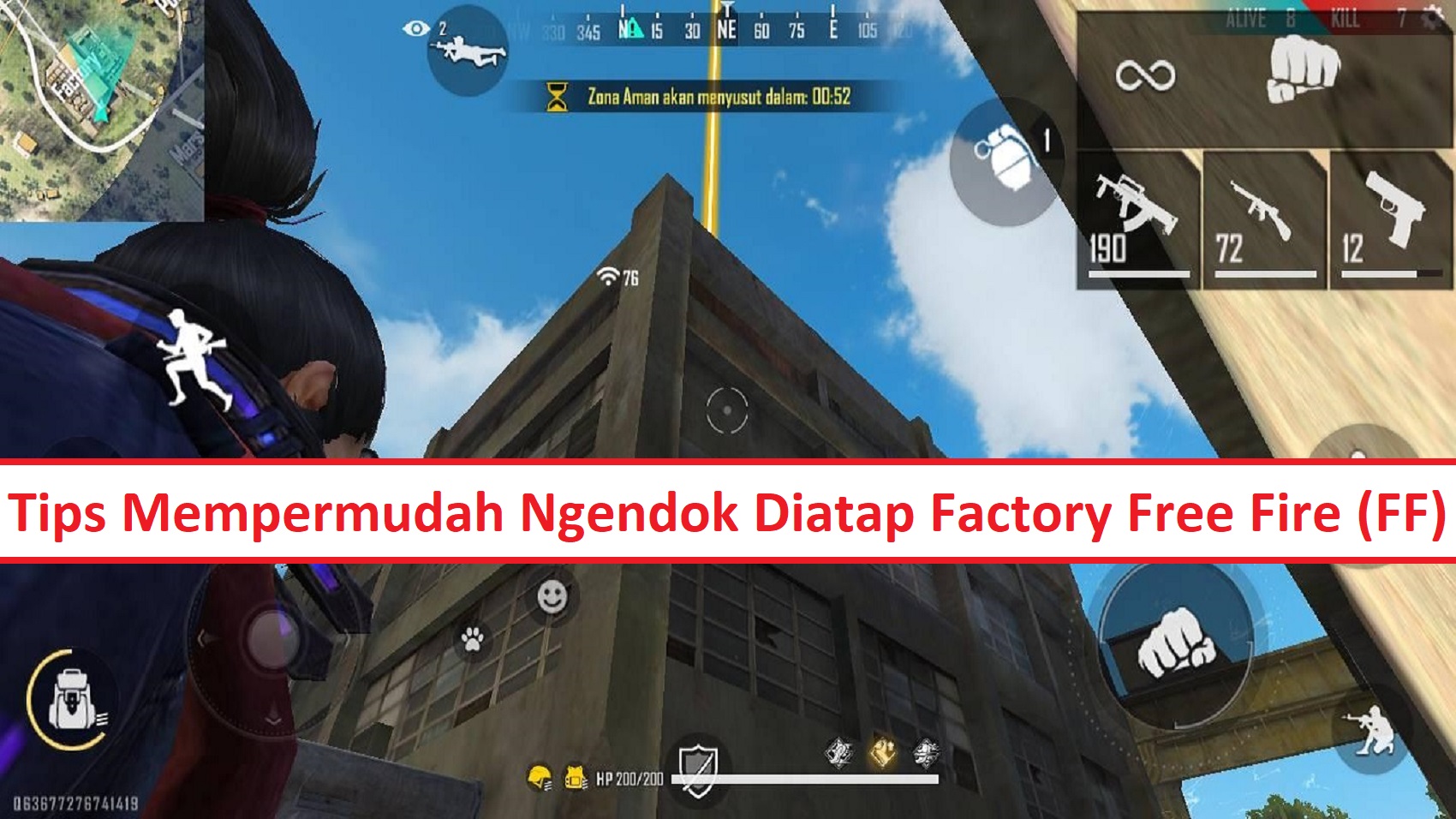 Tips Mempermudah Ngendok di Atap Factory Free Fire (FF) – Esportsku
