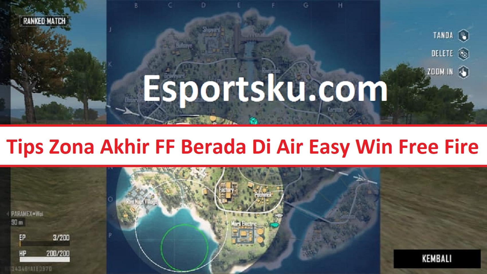 Tips Zona Akhir FF Berada di Air Easy Win Free Fire – Esportsku
