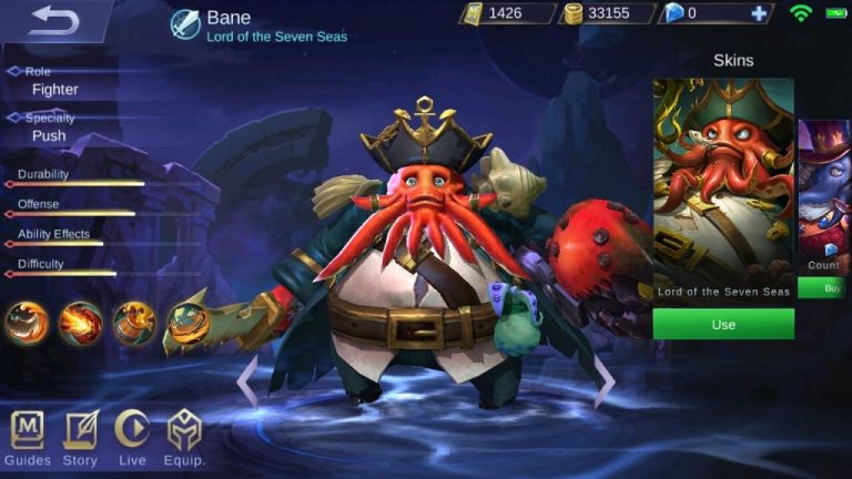 Cara Mengunakan Bane Mobile Legends (ML) – Esportsku