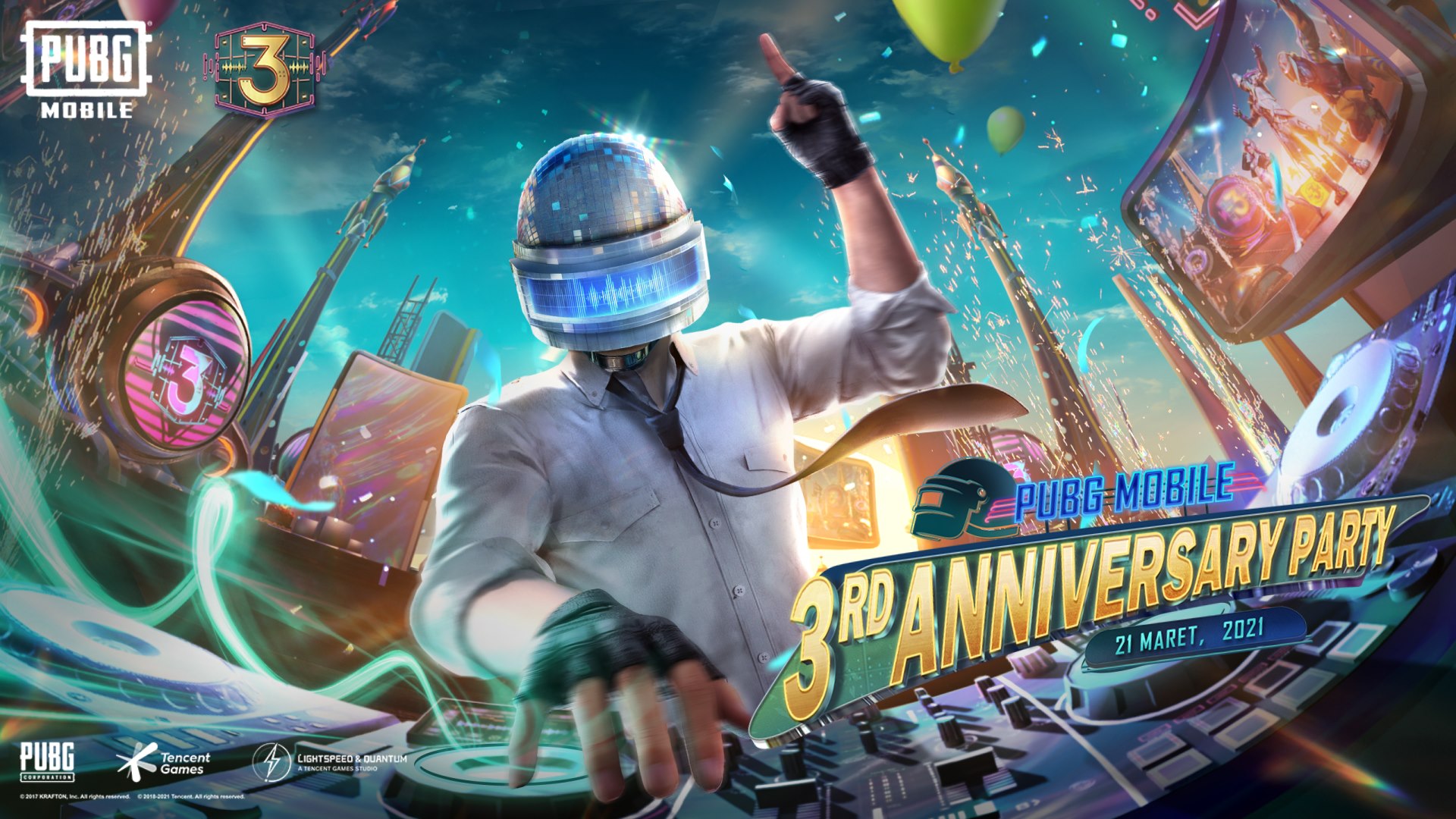 Rangkaian Acara Pesta Perayaan Anniversary Tahun Ketiga PUBG Mobile ...