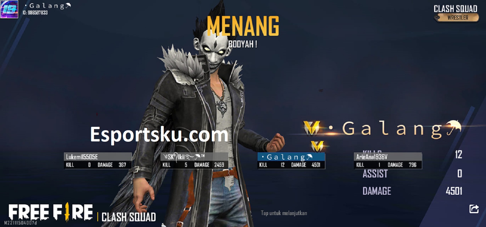 Ranked Clash Squad Dan Battle Royale Free Fire (FF), Mana yang Seru ...