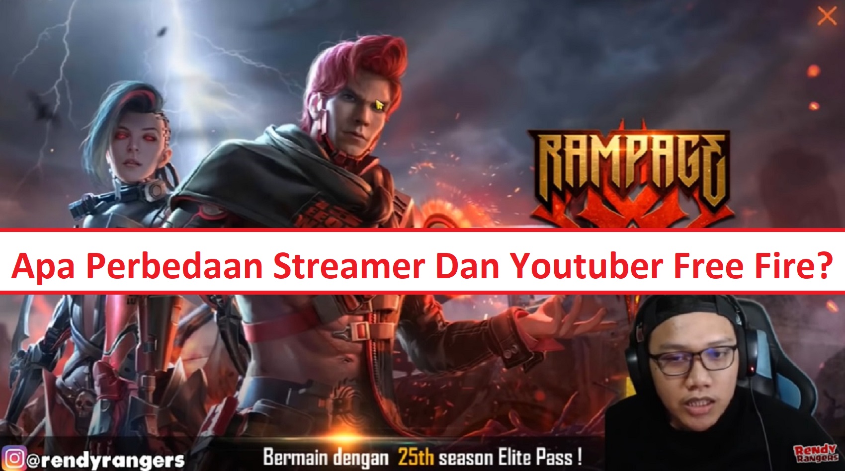 Apa Perbedaan Streamer Dan Youtuber Free Fire? – Esportsku