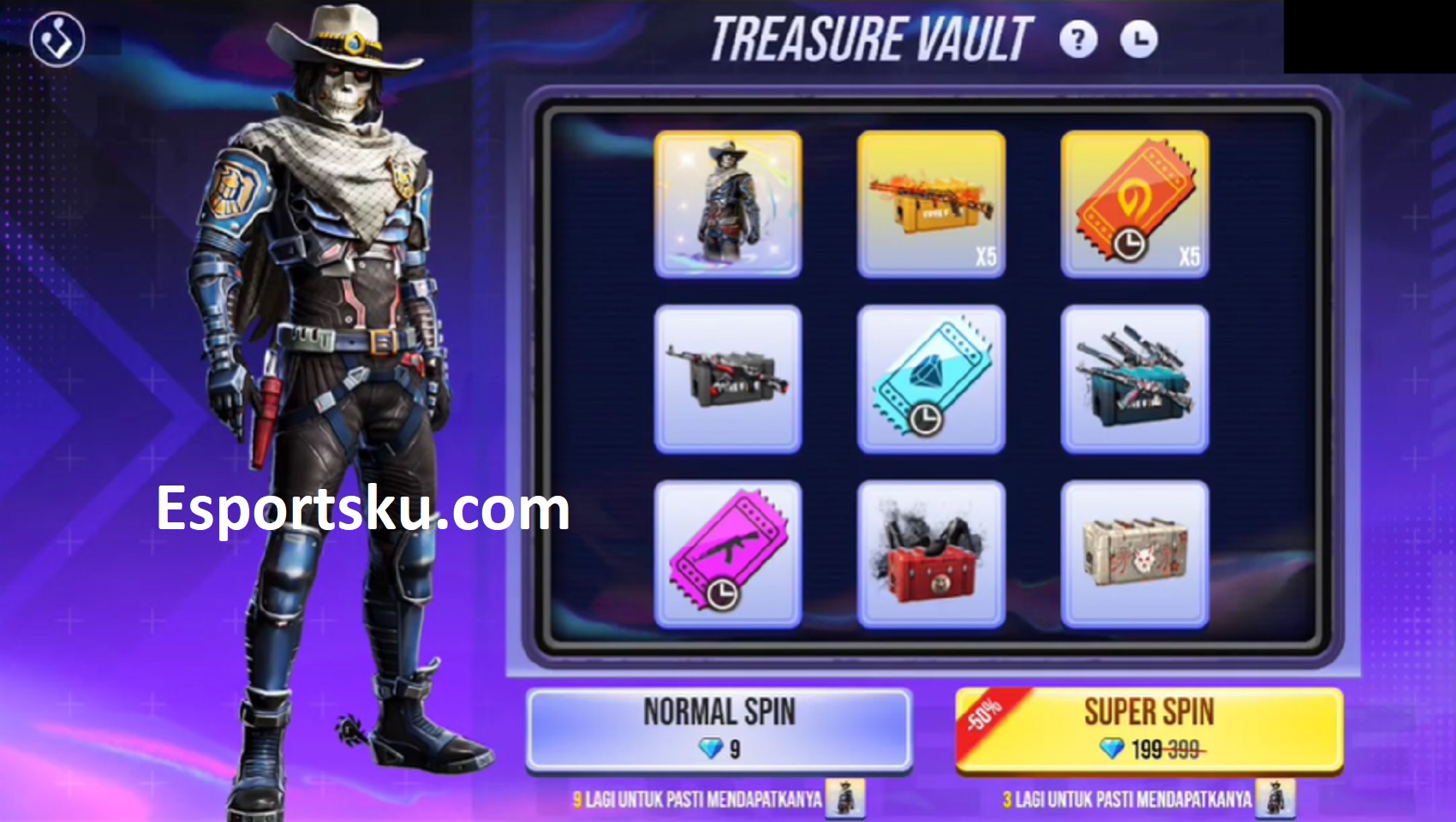 How to Get the Brokebone Sheriff Bundle Free Fire (FF) - Esports