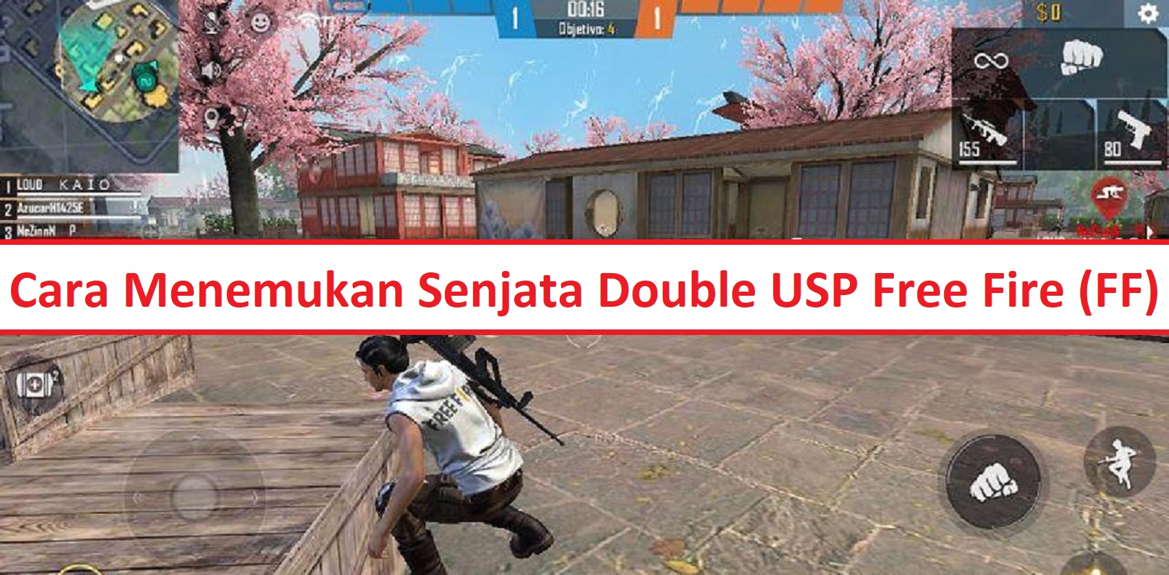 Cara Menemukan Senjata Double USP Free Fire (FF) – Esportsku