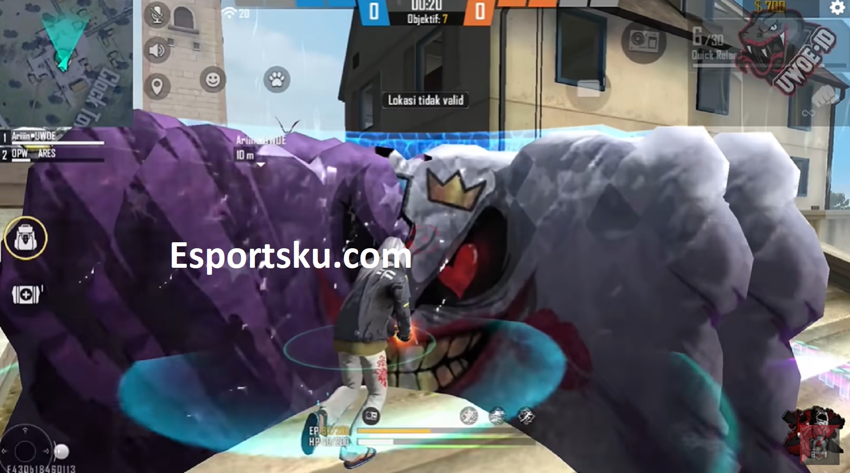 Kode Map Craftland Pepeng Free Fire (FF) – Esportsku