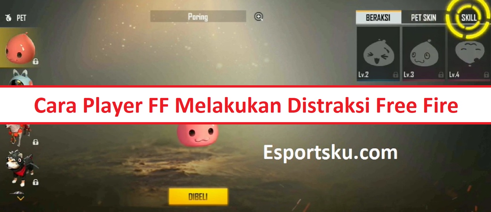 5 Cara Player FF Melakukan Distraksi Free Fire – Esportsku
