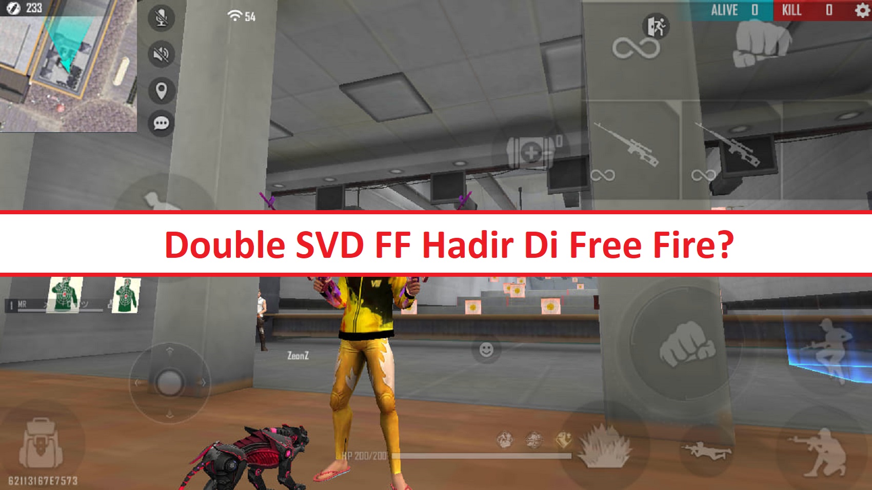 Double SVD FF Hadir Di Free Fire? – Esportsku