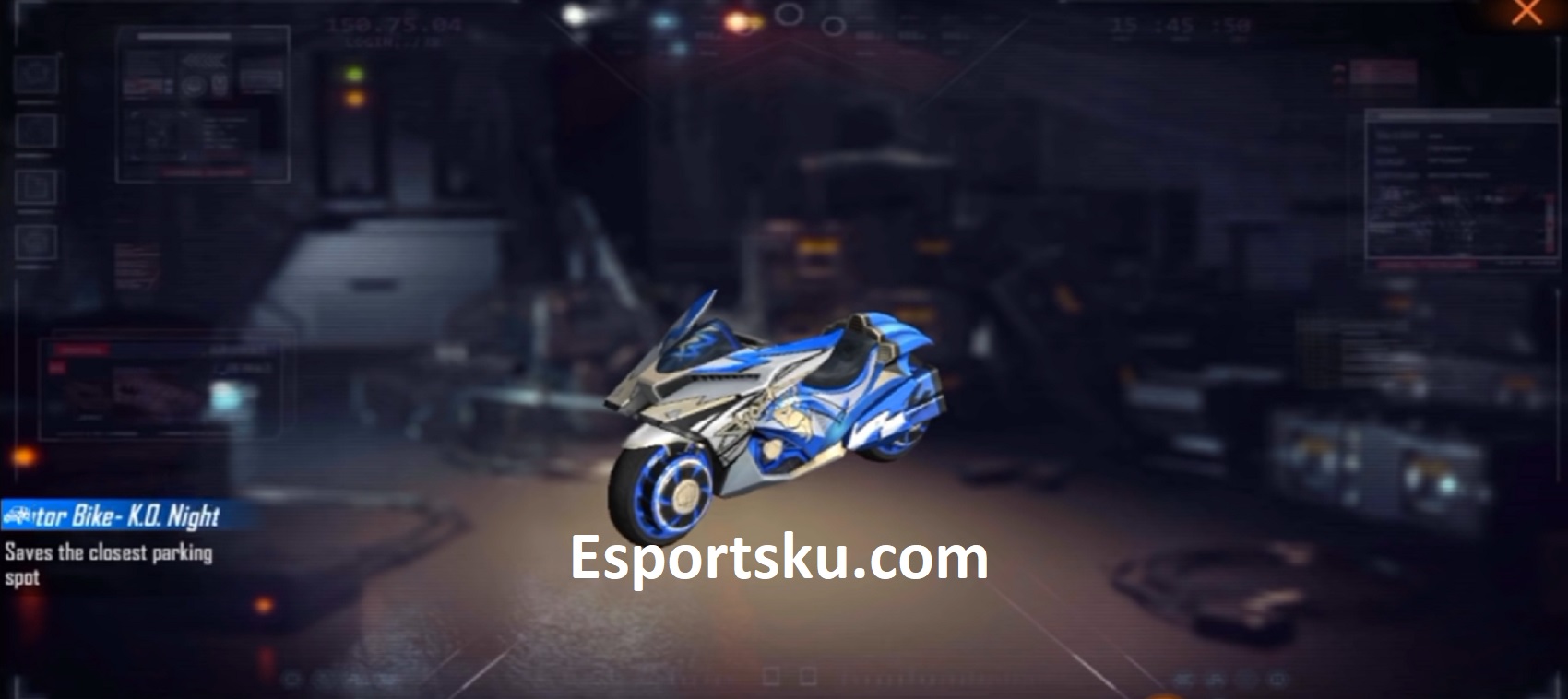 Cara Mendapatkan Skin KO Night Bike Free Fire (FF) – Esportsku