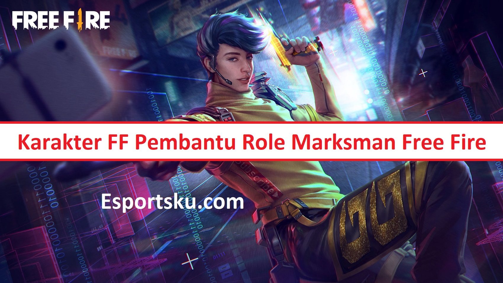 5 Karakter Pembantu Role Marksman Free Fire (FF) – Esportsku