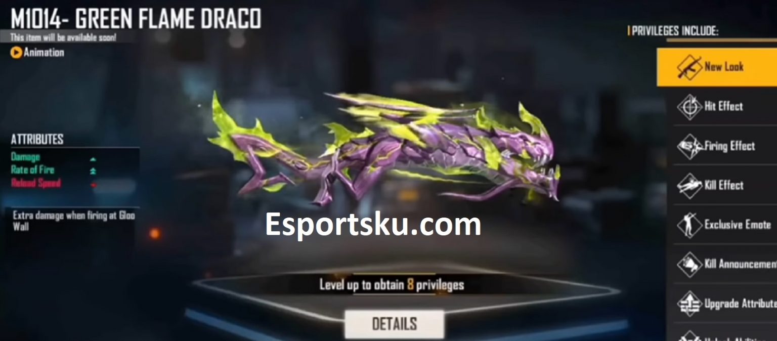 Statistik Senjata Evolution M1014 Free Fire (FF) – Esportsku