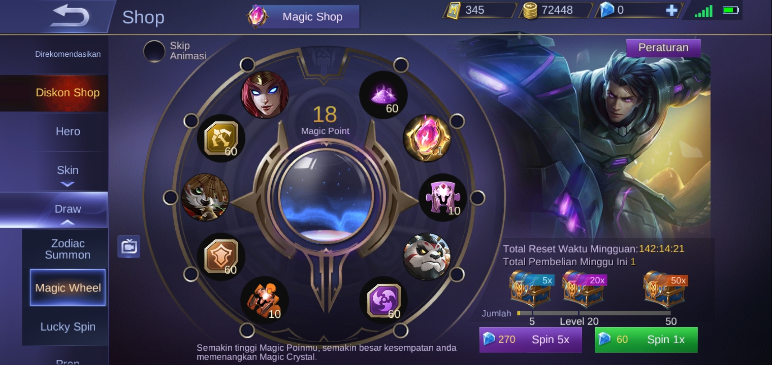 How Many Magic Points For Skin Legend Mobile Legends (ML) - Esports