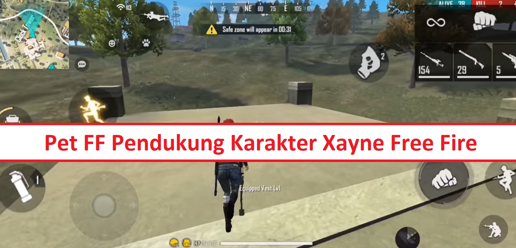 5 Pet FF Pendukung Karakter Xayne Free Fire – Esportsku